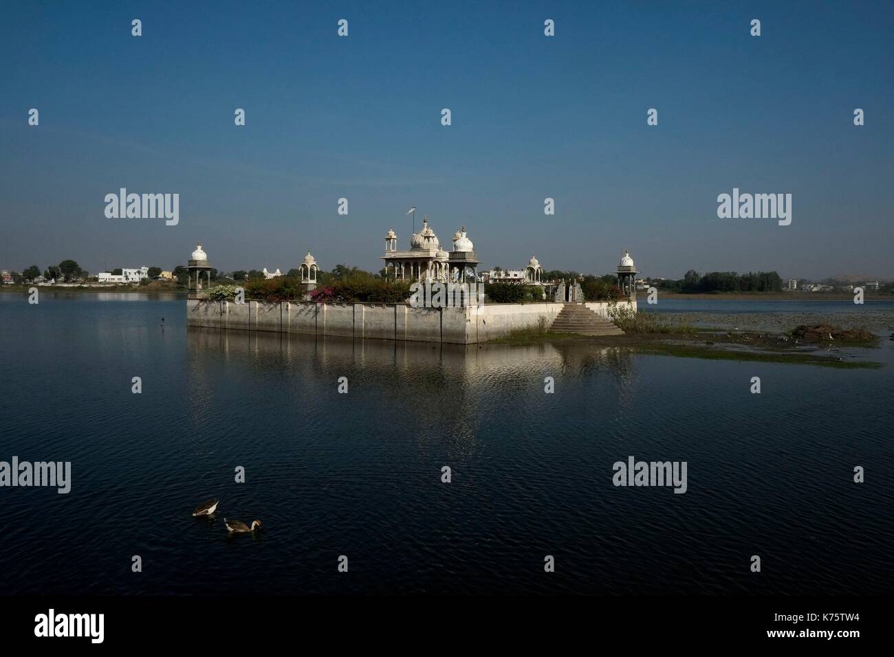 India, Rajasthan State, Dungarpur, the Udai Bilas Palace has been ...