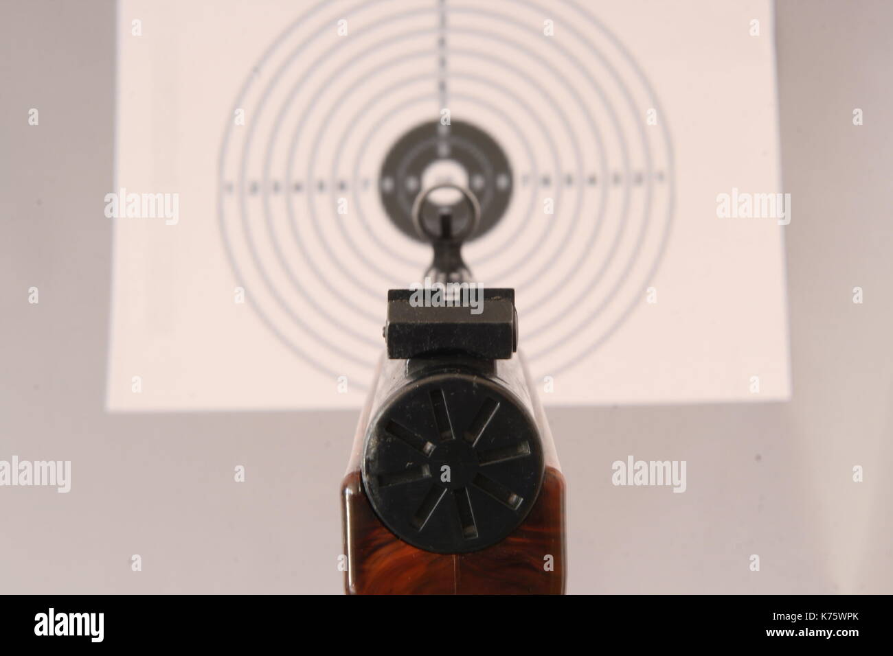 Disc shooting rifle hi-res stock photography and images - Alamy