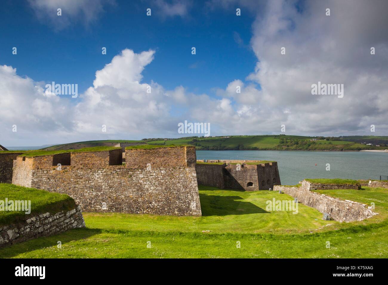 Ireland, County Cork, Kinsale, Charles Fort, exterior Stock Photo - Alamy