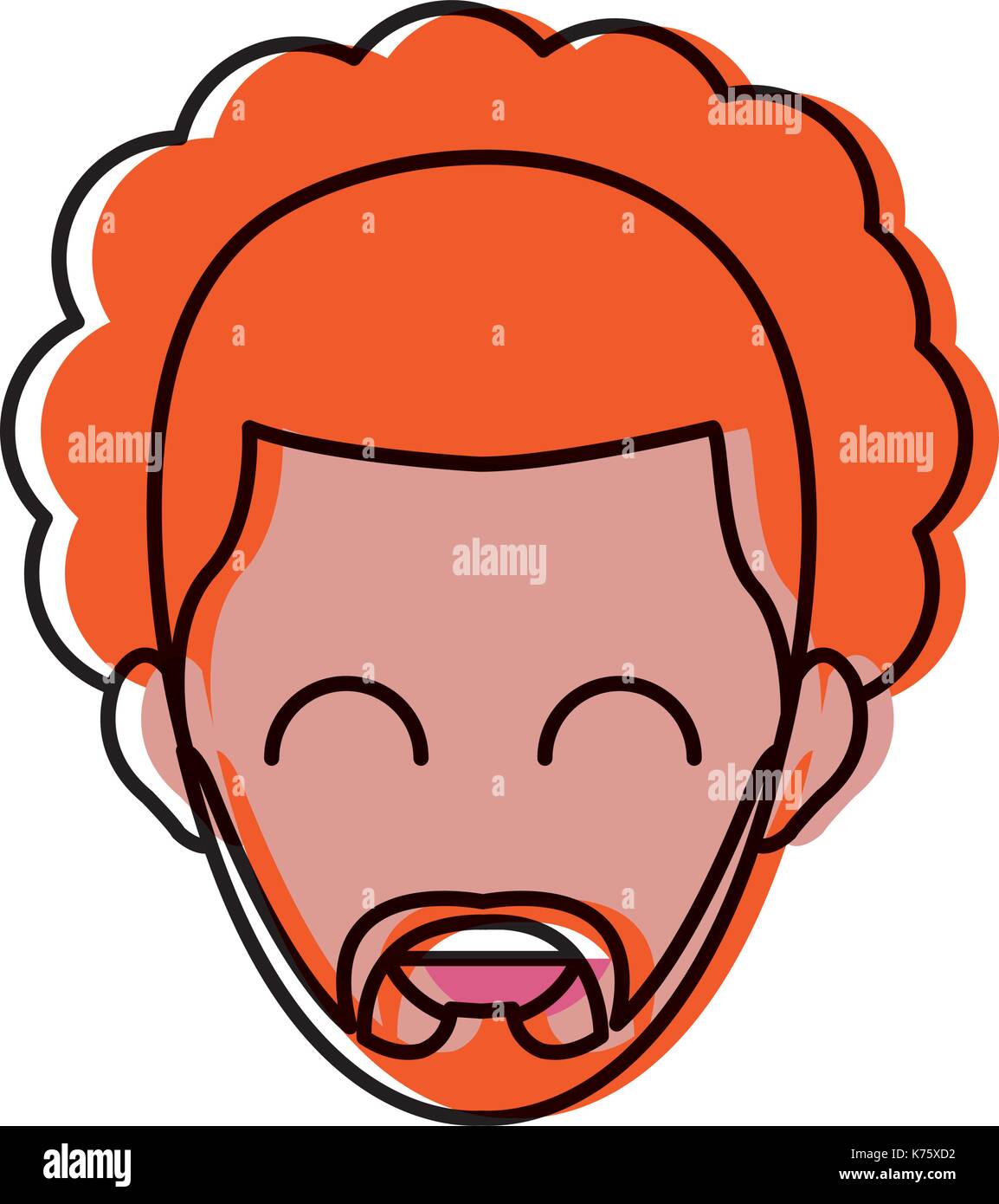 Man smiling cartoon Stock Vector Image & Art - Alamy