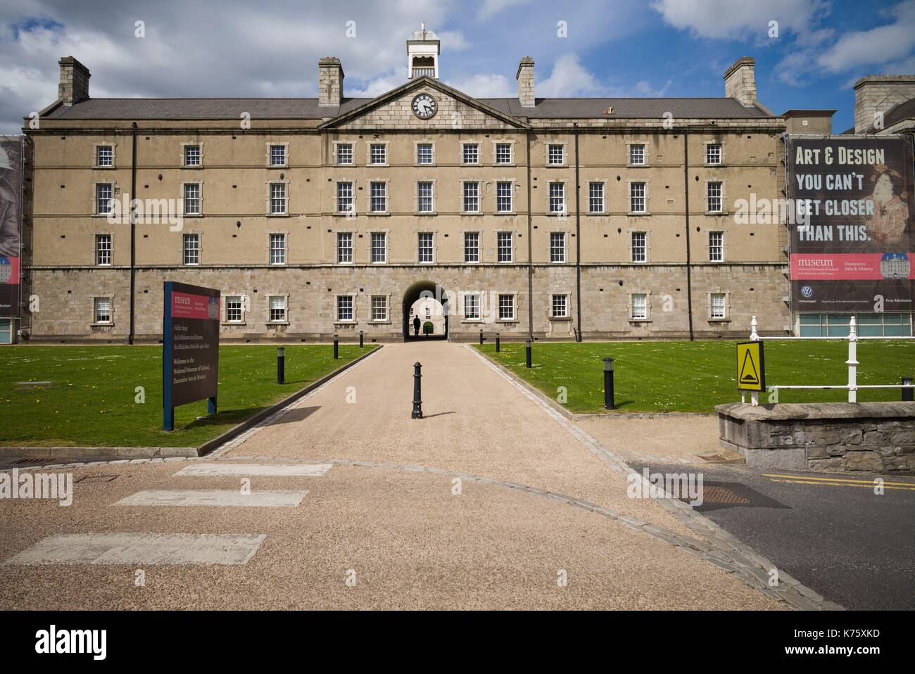Ireland, Dublin, National Museum of Ireland, The Collins Barracks ...