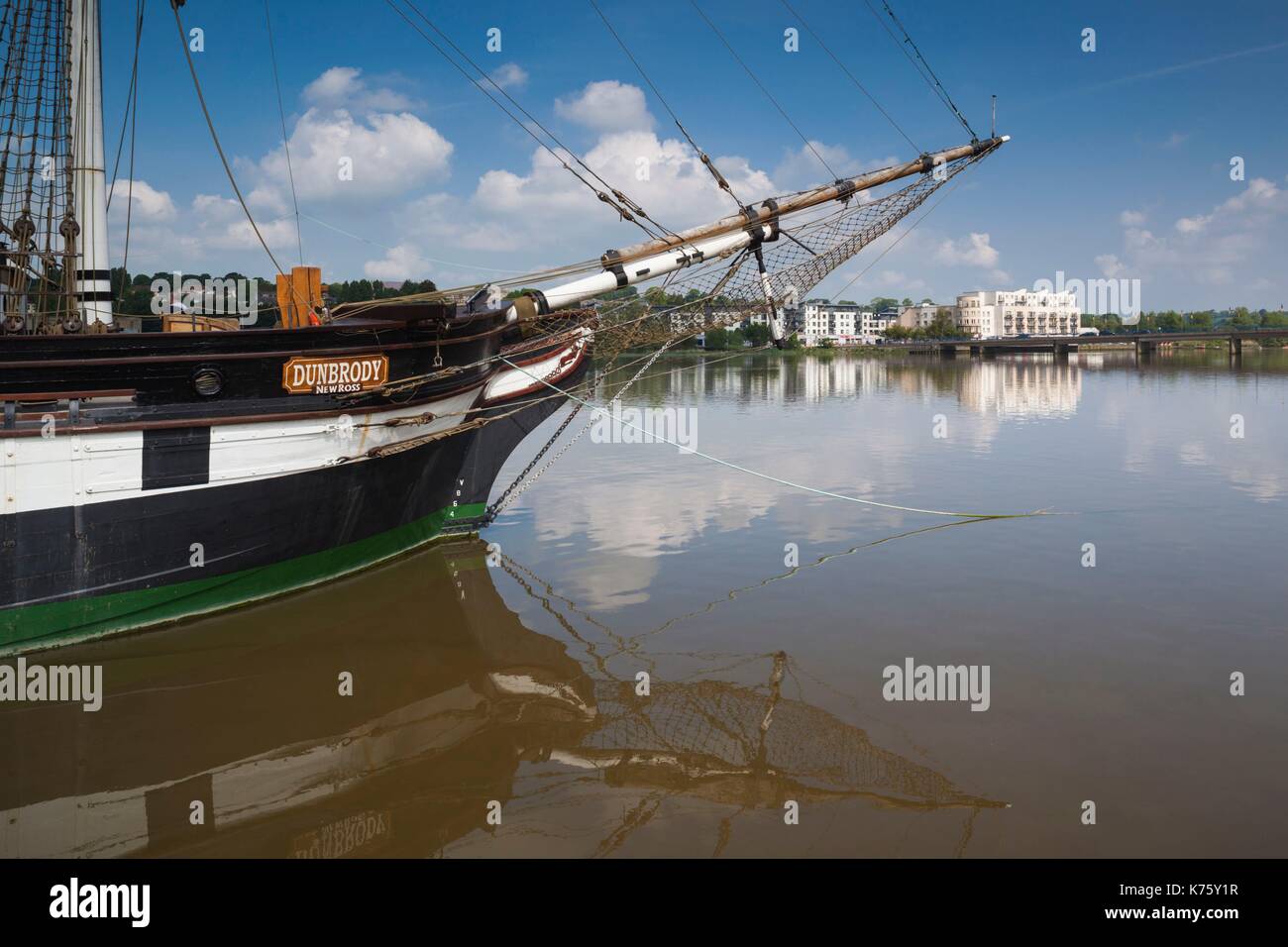 Ireland, County Wexford, New Ross, Dunbrody Famine Ship Stock Photo - Alamy