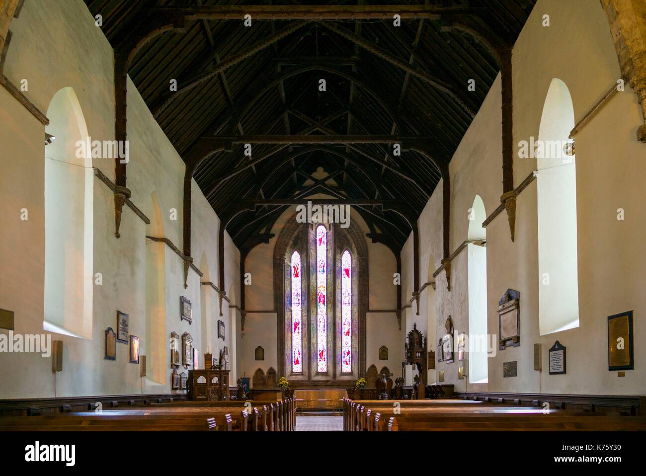 Ireland, County Clare, Killaloe, St. Flannan's Cathedral, 13th century ...