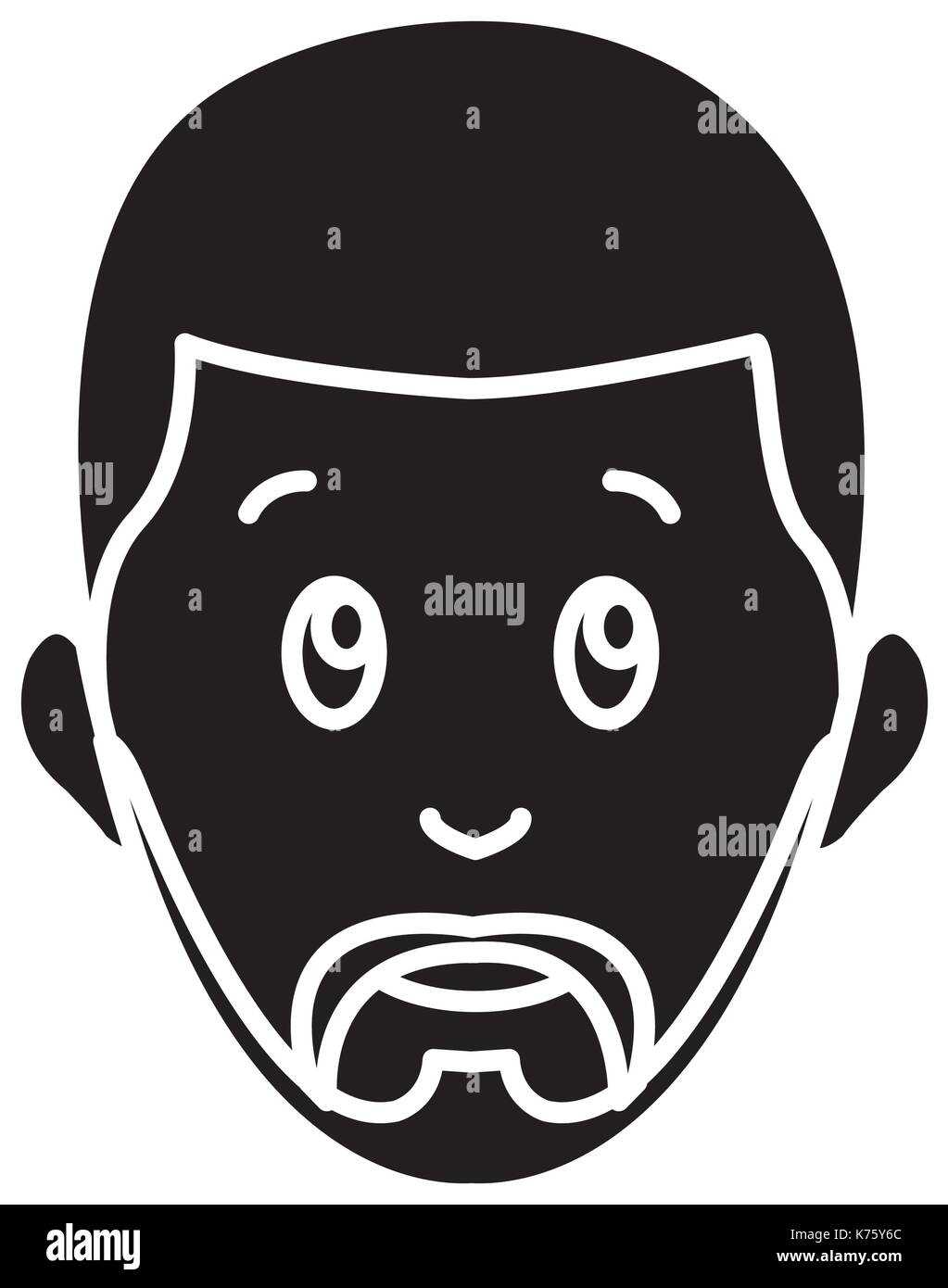 Man smiling cartoon Stock Vector Image & Art - Alamy