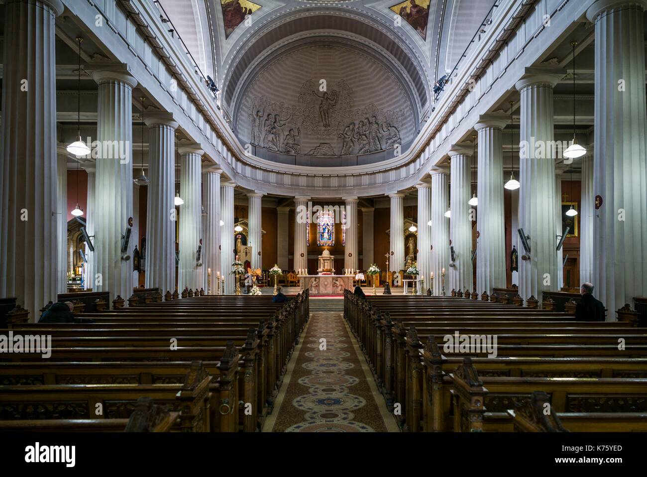 Ireland, Dublin, Dublin Pro-Cathedral, interior Stock Photo - Alamy