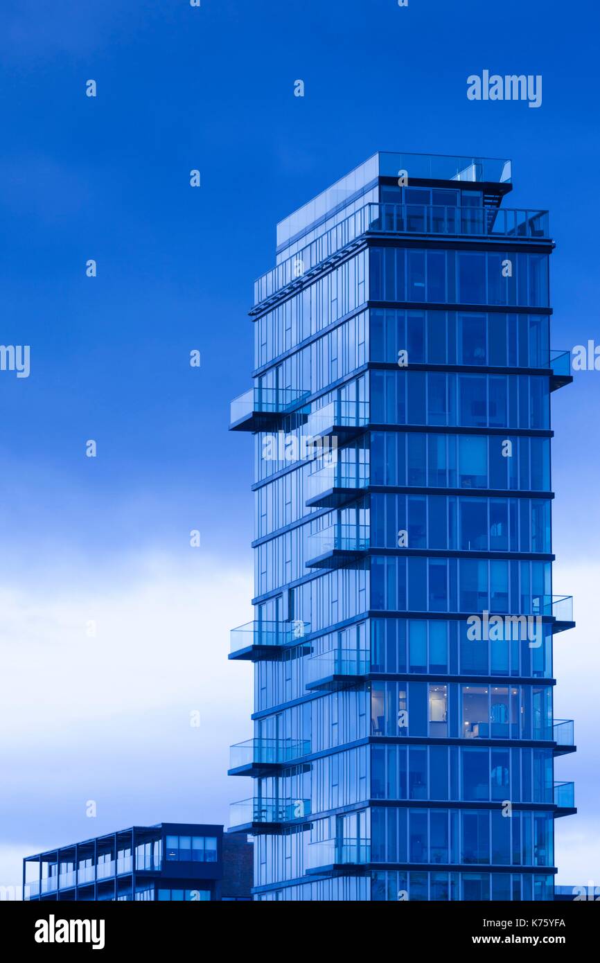 Ireland, Dublin, Docklands, Alto Vetro building, Shay Cleary ...