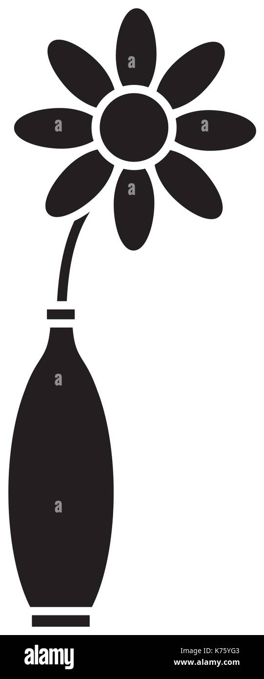 Beautiful flower symbol Stock Vector Image & Art - Alamy