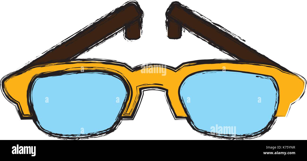 Nerd glasses isolated Stock Vector Image & Art - Alamy