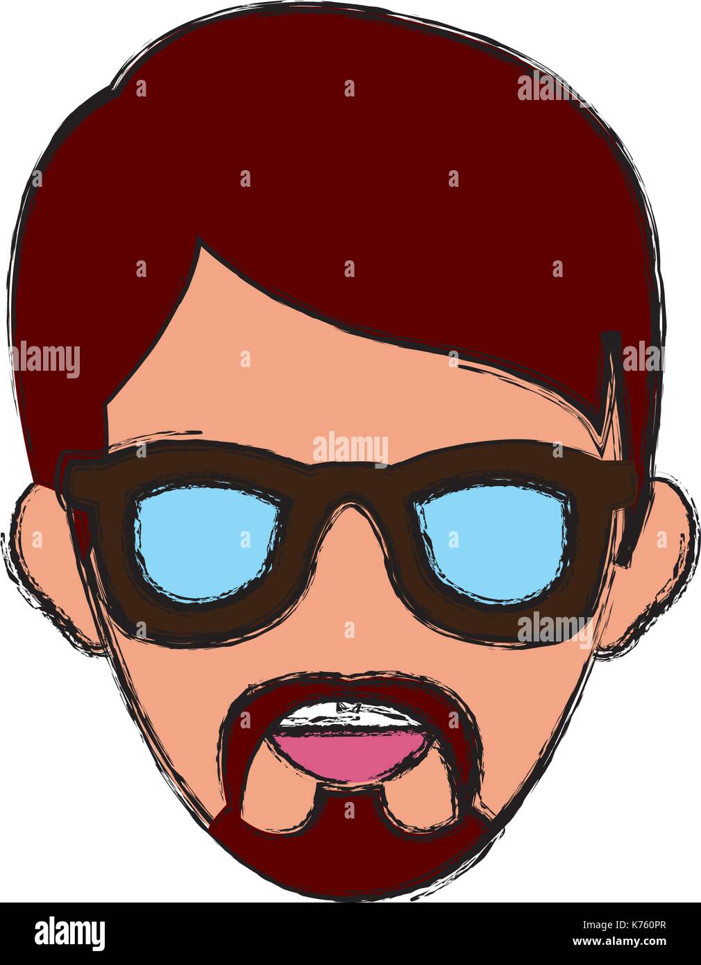 Man smiling cartoon Stock Vector Image & Art - Alamy