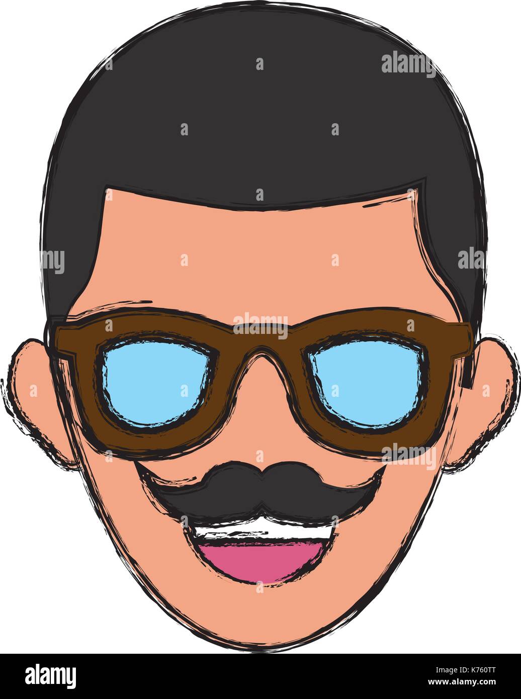 Man smiling cartoon Stock Vector Image & Art - Alamy