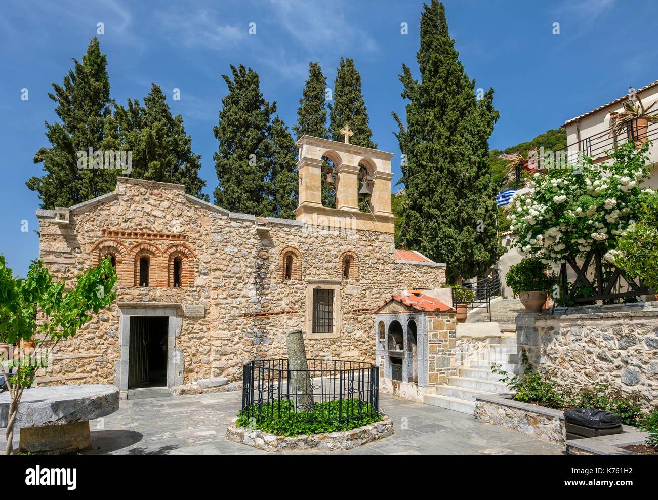 Greece, Eastern Crete, Lassithi district, on the way to Lassithi ...