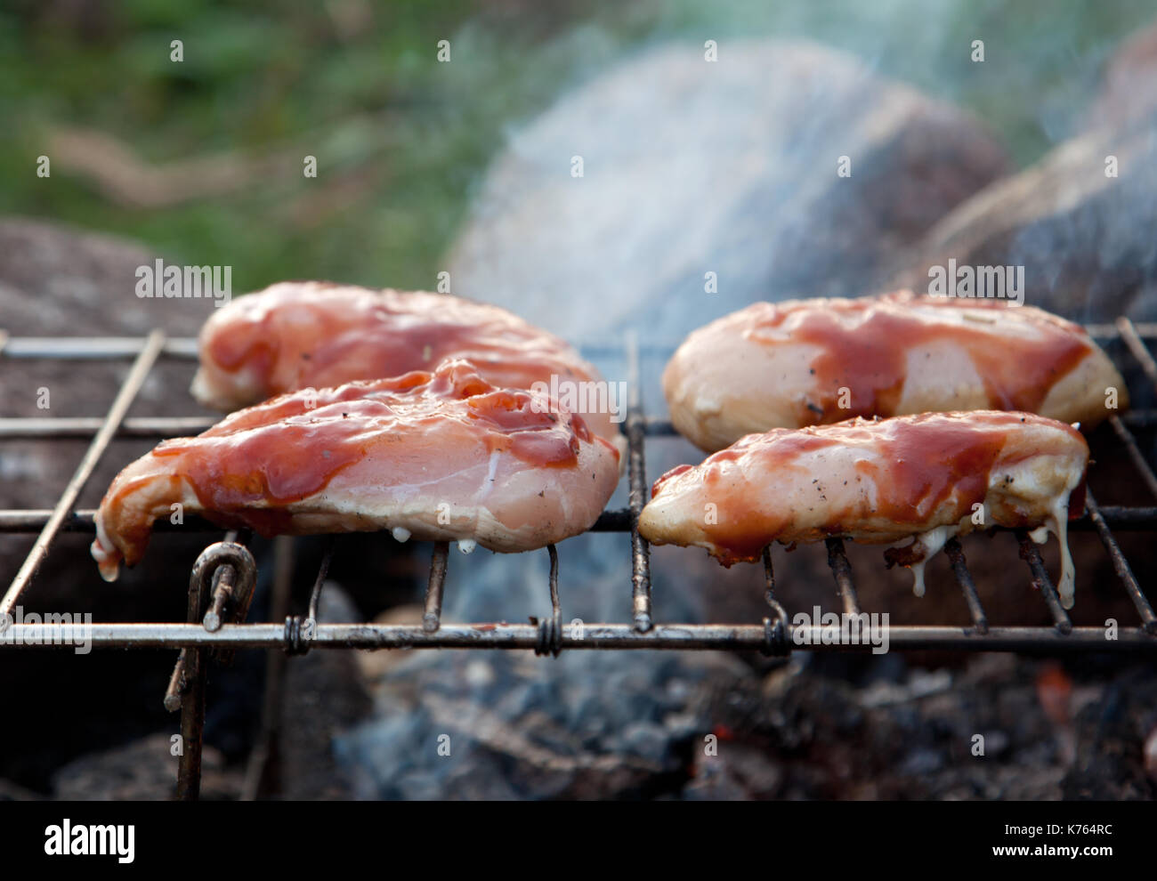 Hot campfire rocks hi-res stock photography and images - Alamy