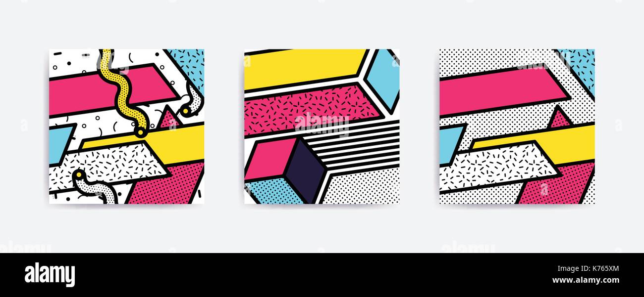 Colorful Pop art set Stock Vector Image & Art - Alamy