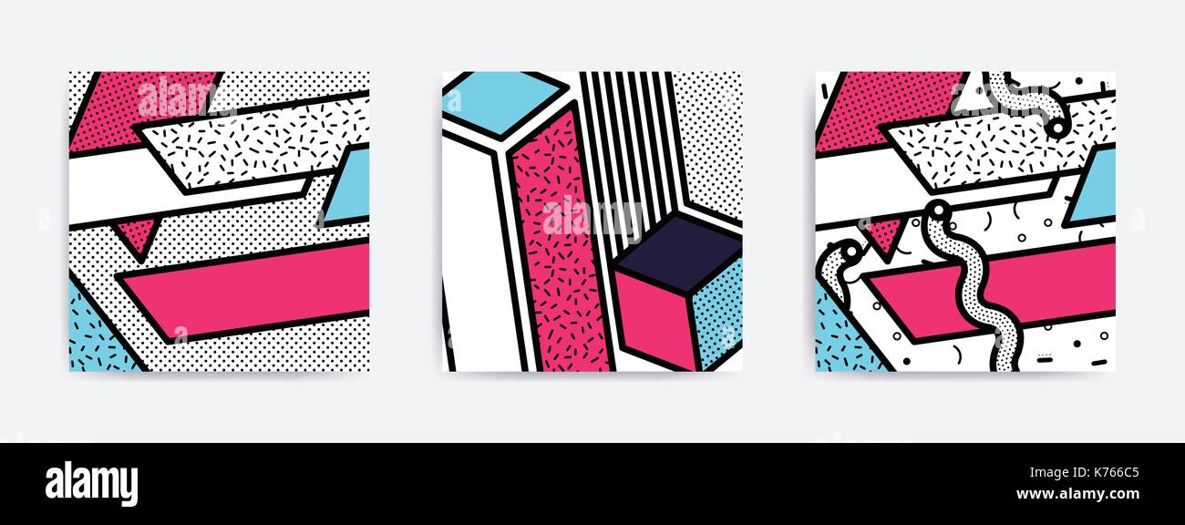 Colorful Pop art set Stock Vector Image & Art - Alamy