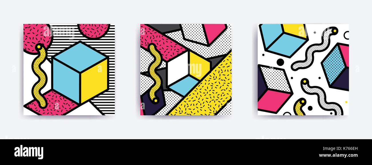 Colorful Pop art set Stock Vector Image & Art - Alamy