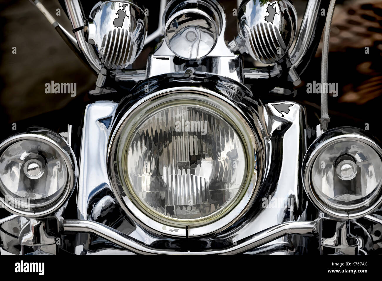 Headlights front lights in hi-res stock photography and images - Alamy