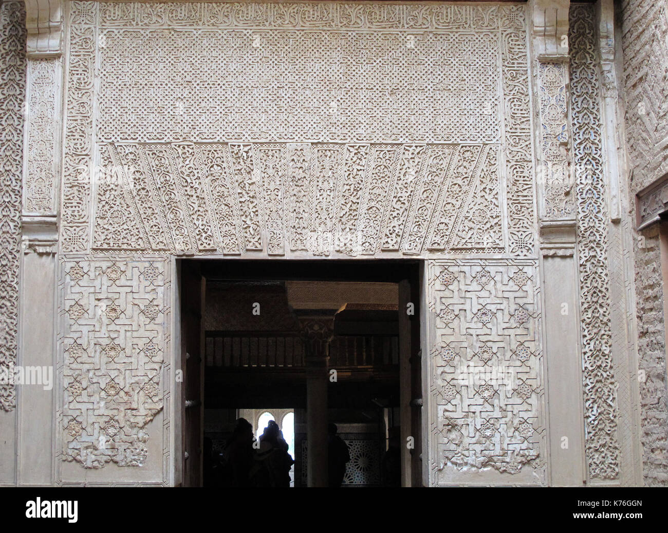 Moorish architecture, Alhambra Palace, Granada, Andalusia, Spain ...