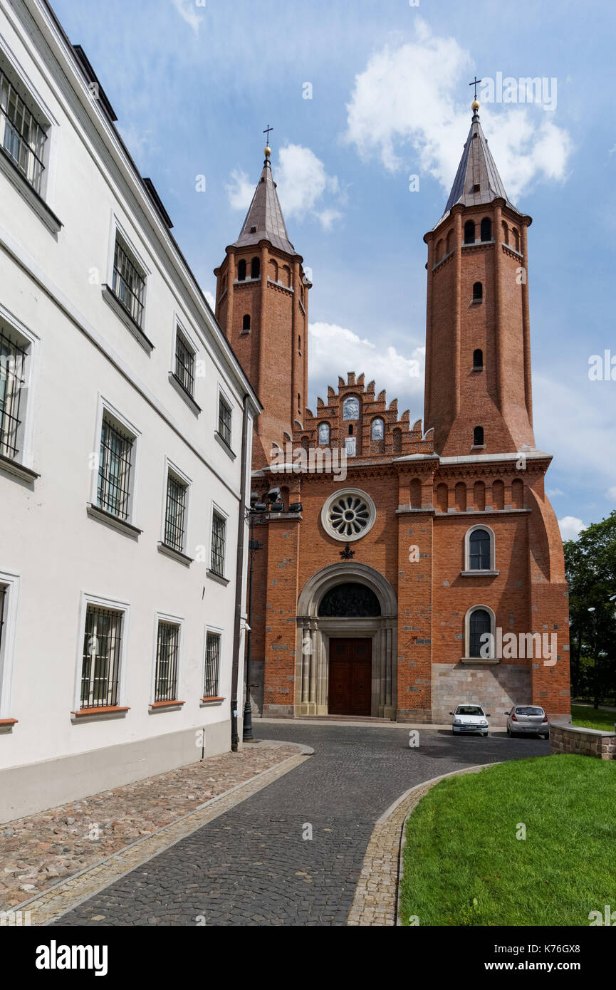 Plock Cathedral, Poland Stock Photo - Alamy