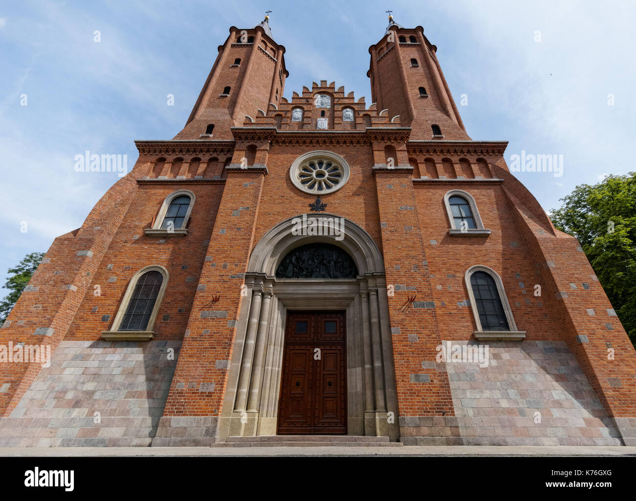 Plock Cathedral, Poland Stock Photo - Alamy