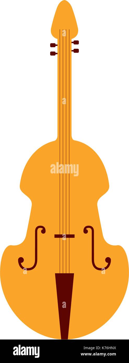 fiddle musical instrument classic object Stock Vector Image & Art - Alamy