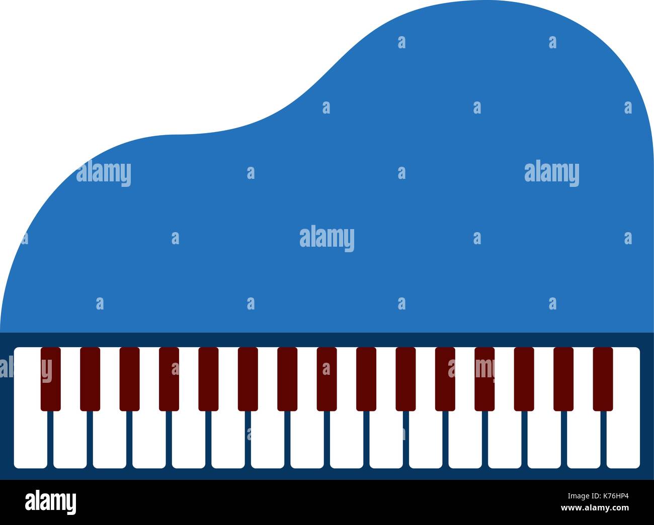 piano music instrument classic cartoon Stock Vector Image & Art - Alamy