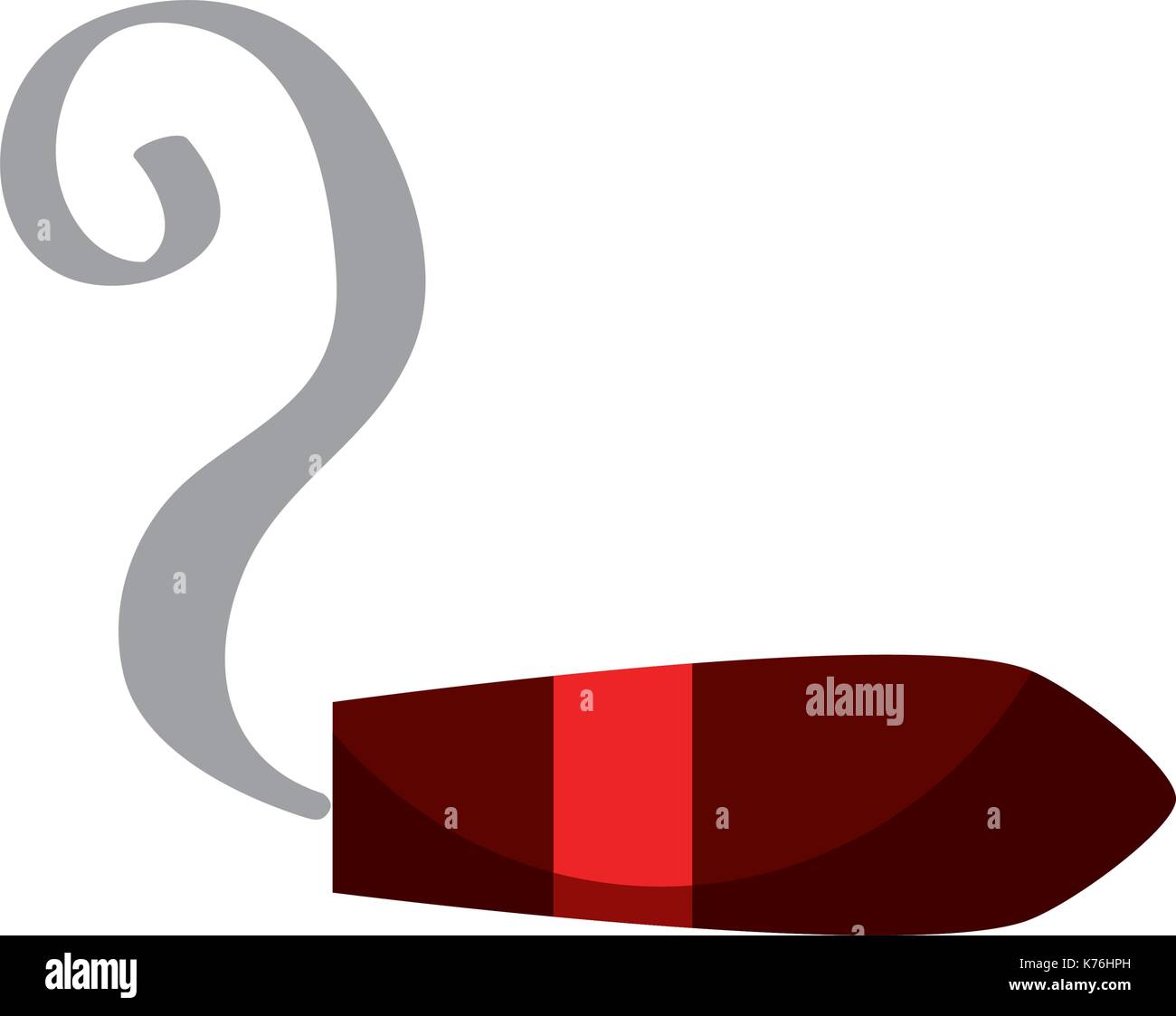 tobacco cigar burning smoke icon Stock Vector Image & Art - Alamy