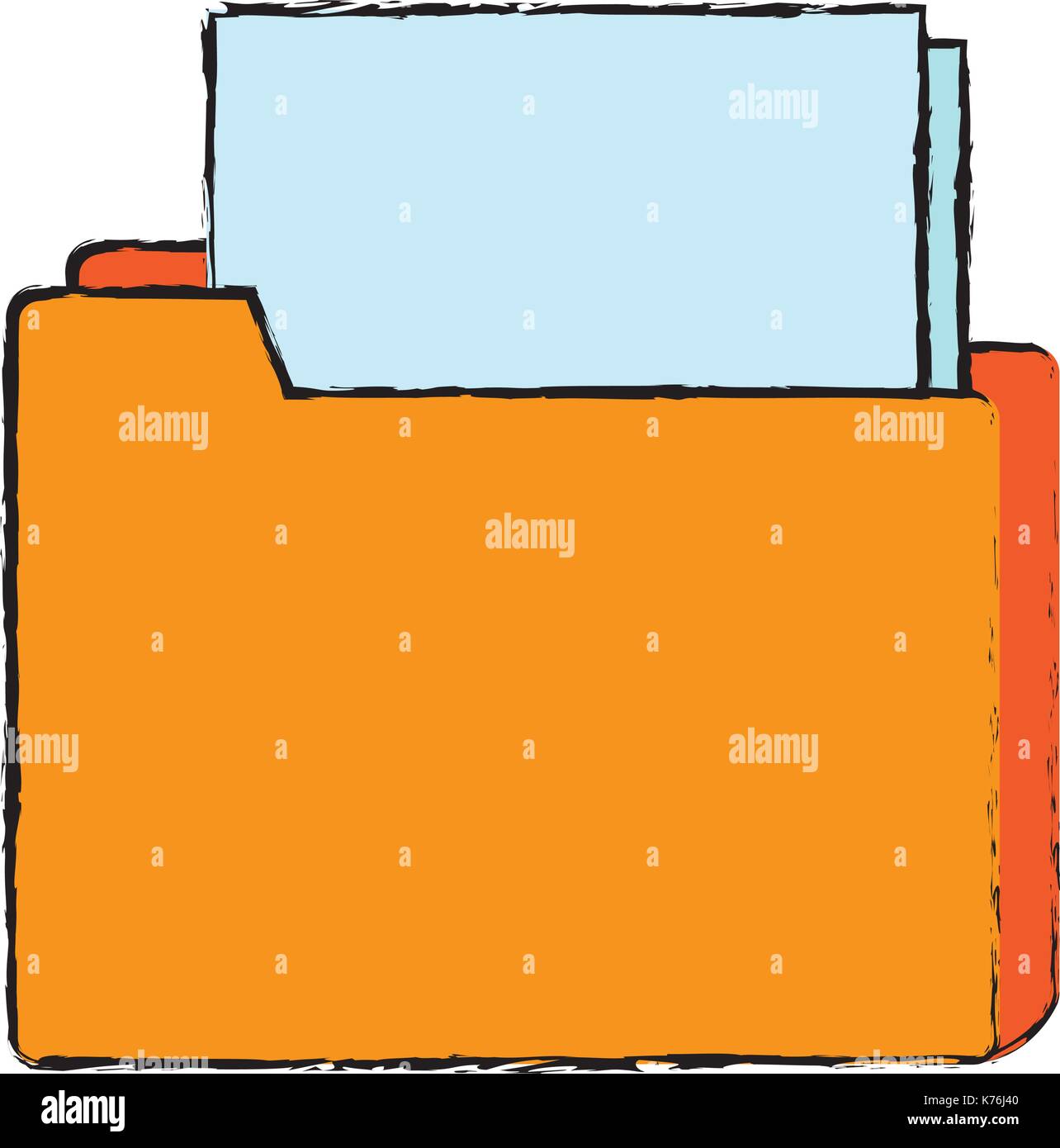 document folder icon Stock Vector Image & Art - Alamy