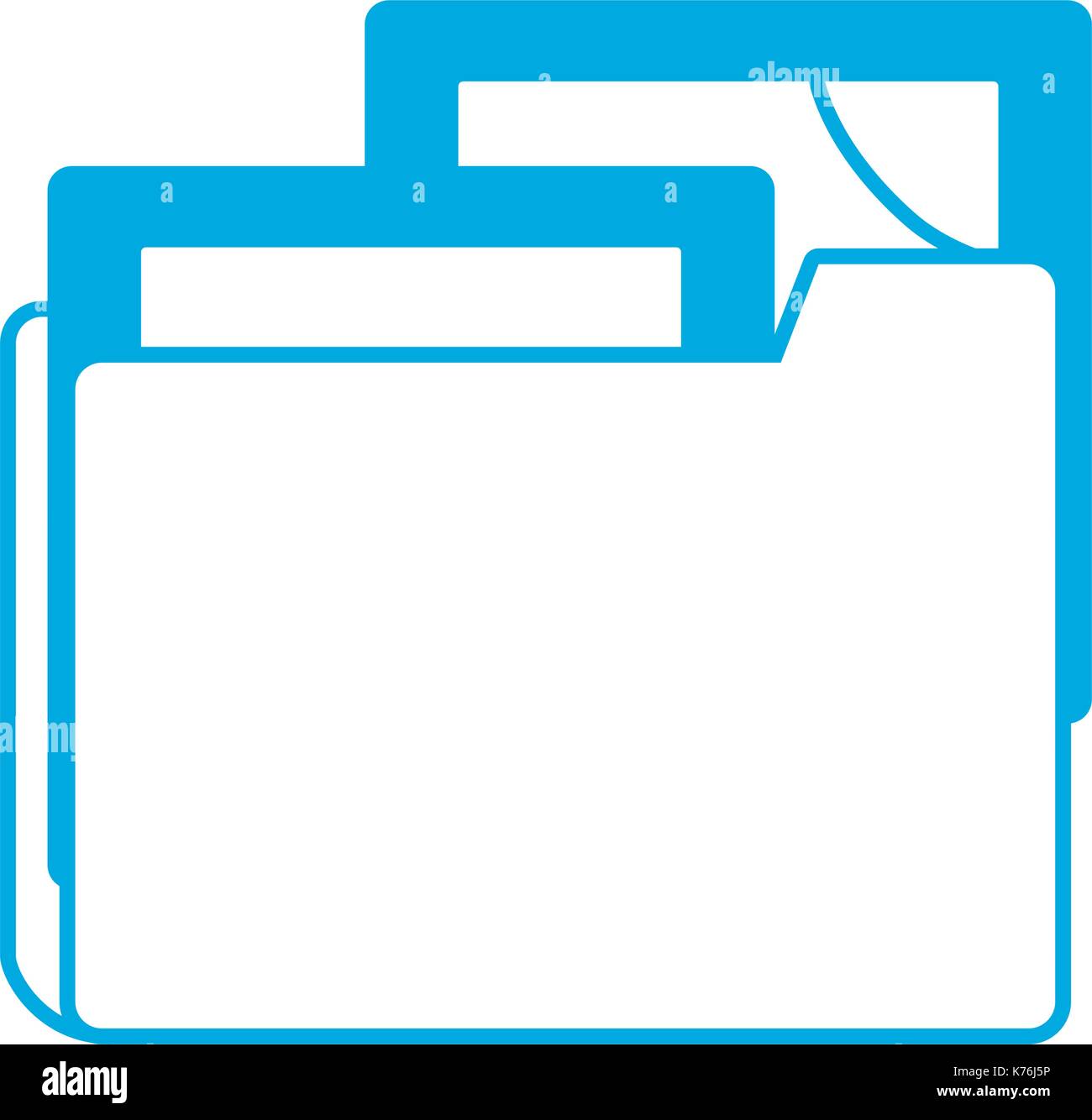 document folder icon Stock Vector Image & Art - Alamy