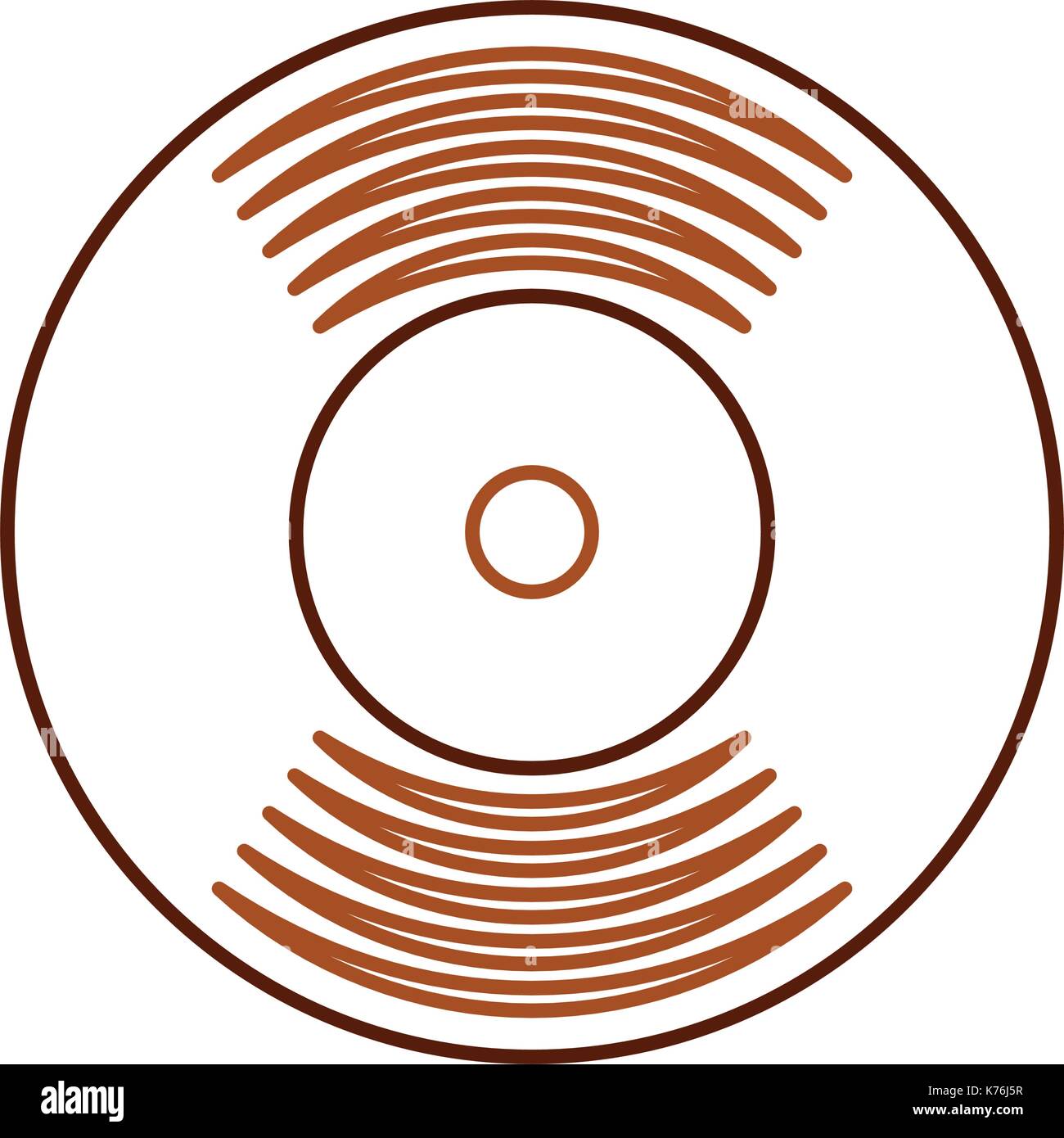 music vinyl disk vintage cartoon Stock Vector Image & Art - Alamy