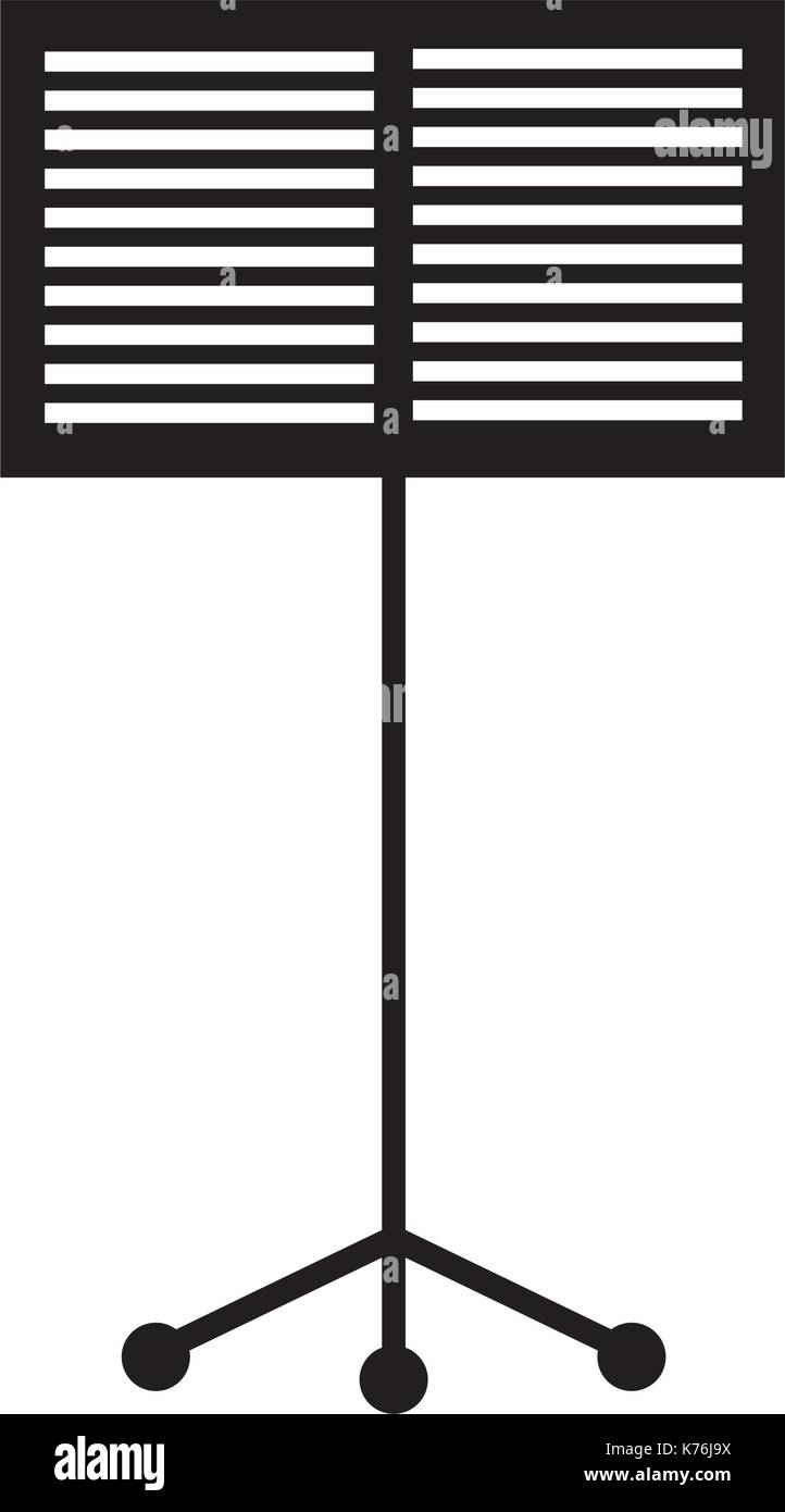 music stand book concert melody Stock Vector Image & Art - Alamy