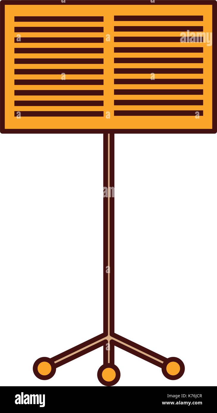 music stand book concert melody Stock Vector Image & Art - Alamy