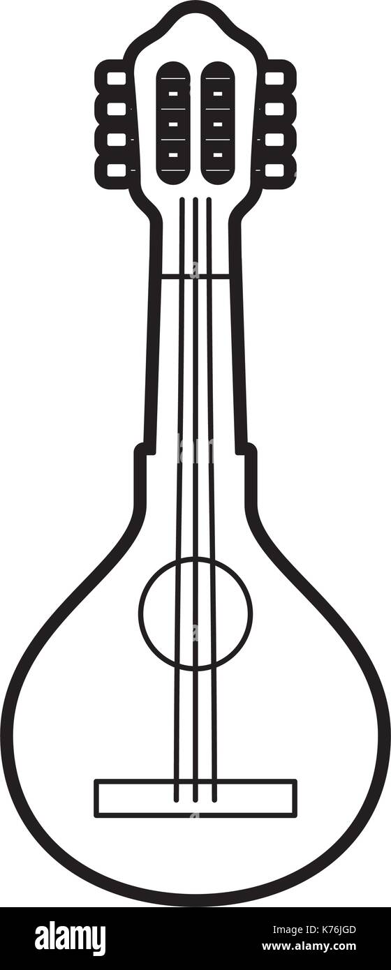Mandolin Stock Vector Images - Alamy