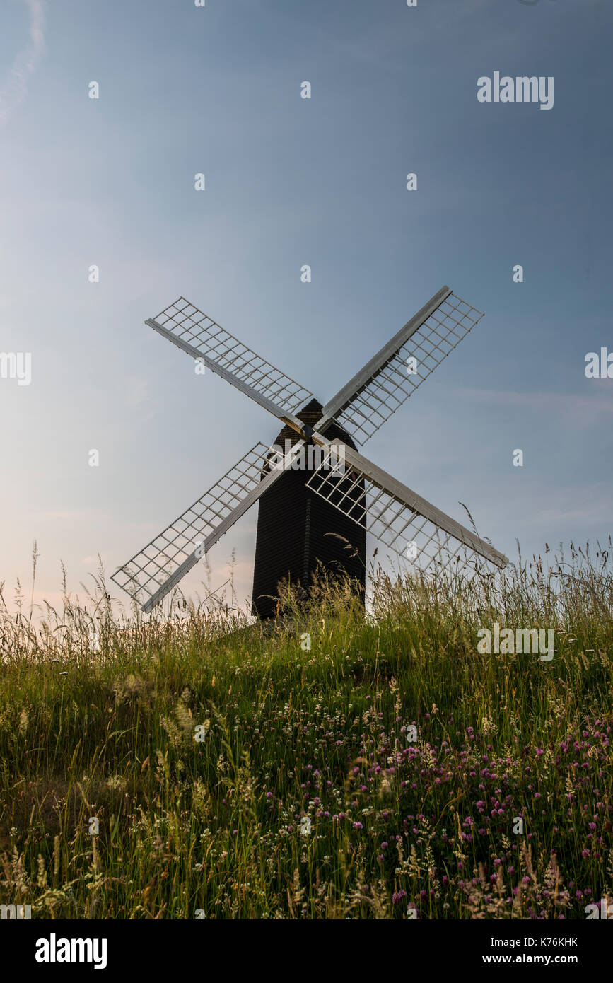 Brill Windmill, Buckinghamshire. Sunset, UK Stock Photo - Alamy