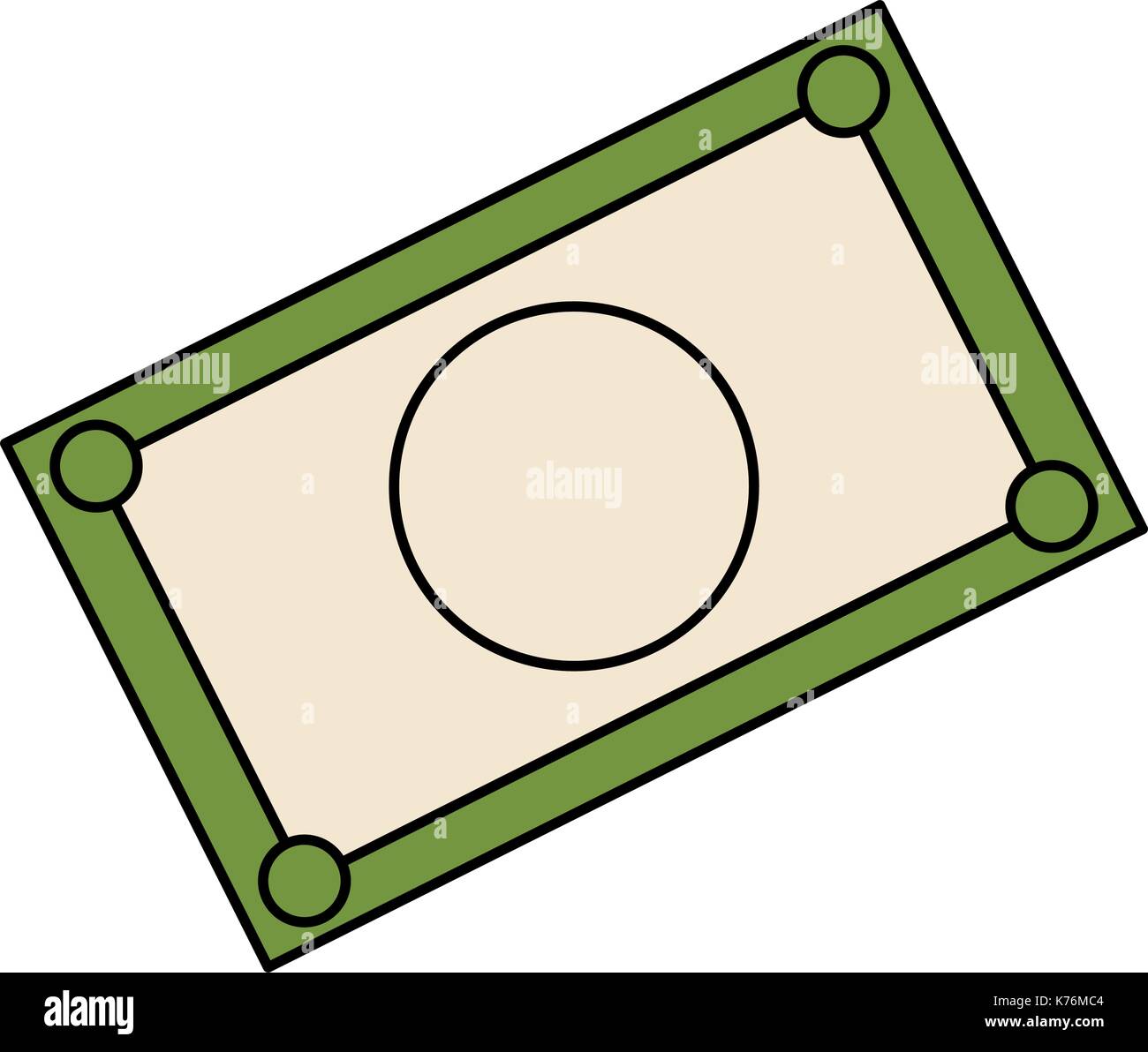 money bill icon over white background vector illustration Stock Vector ...