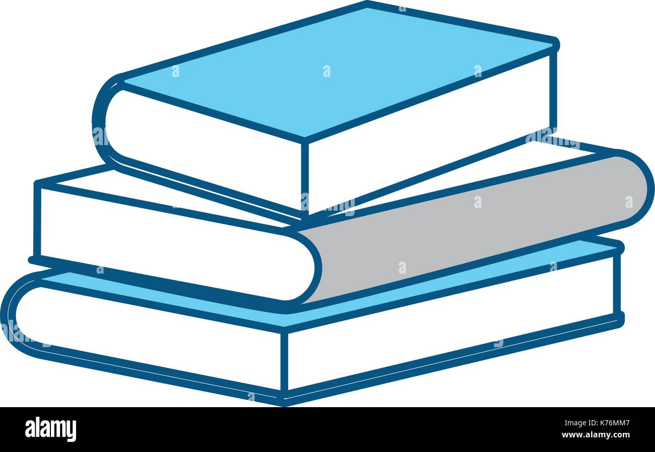 academic books icon over white background vector illustration Stock ...