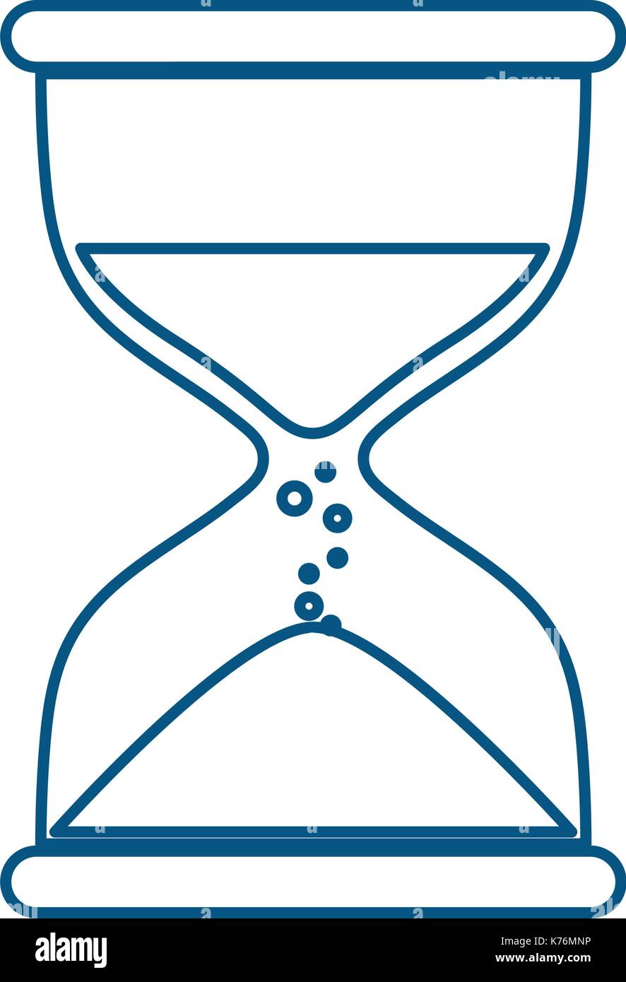 hourglass icon over white background vector illustration Stock Vector ...