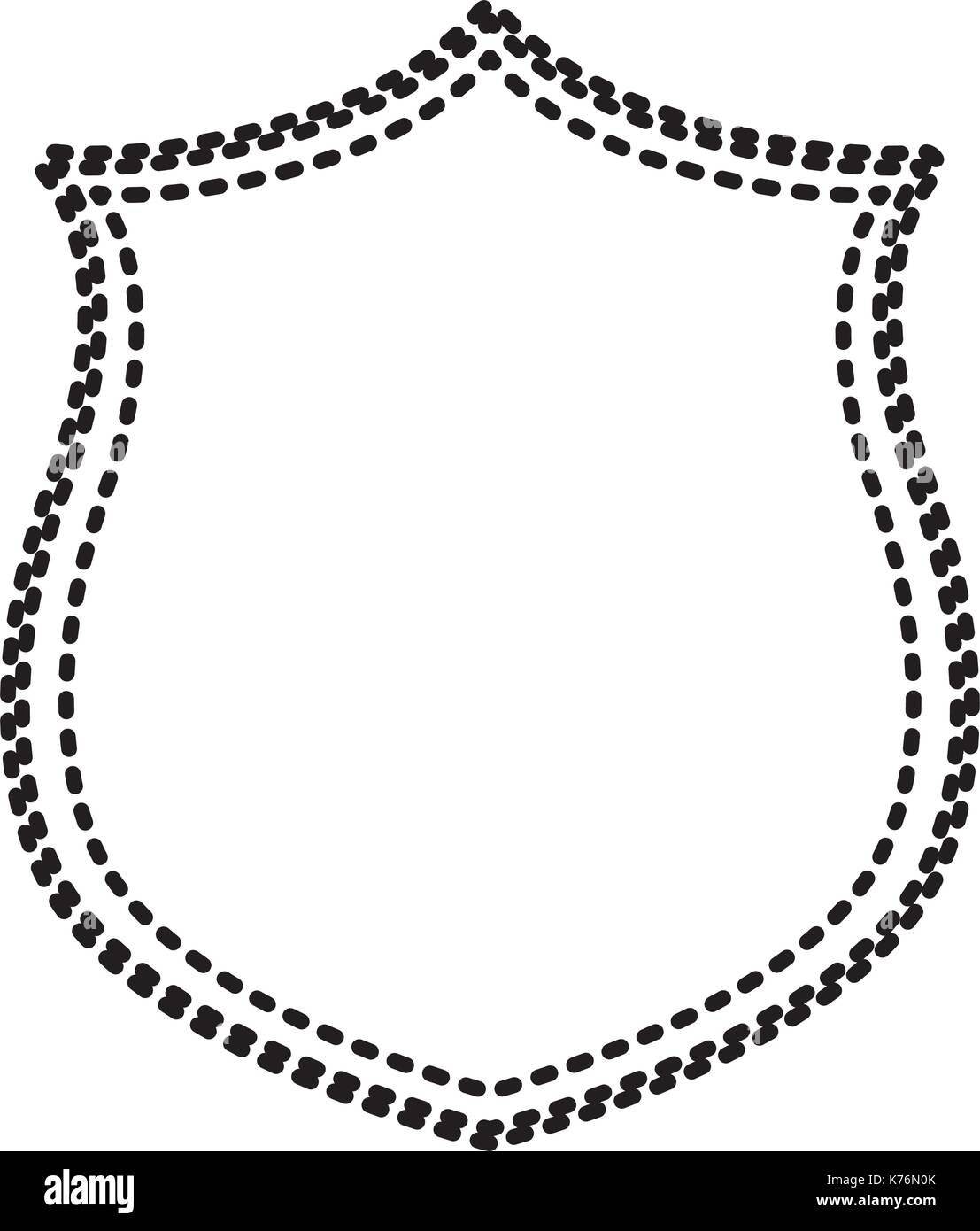 shield icon over white background vector illustration Stock Vector ...