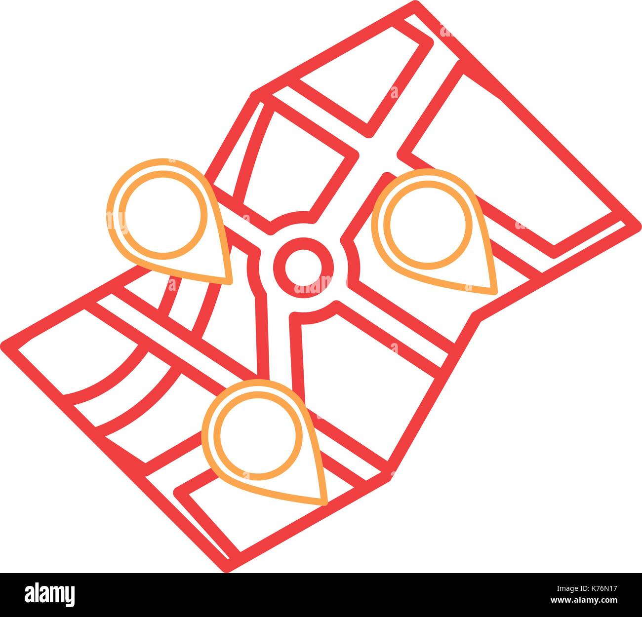 city map icon Stock Vector Image & Art - Alamy