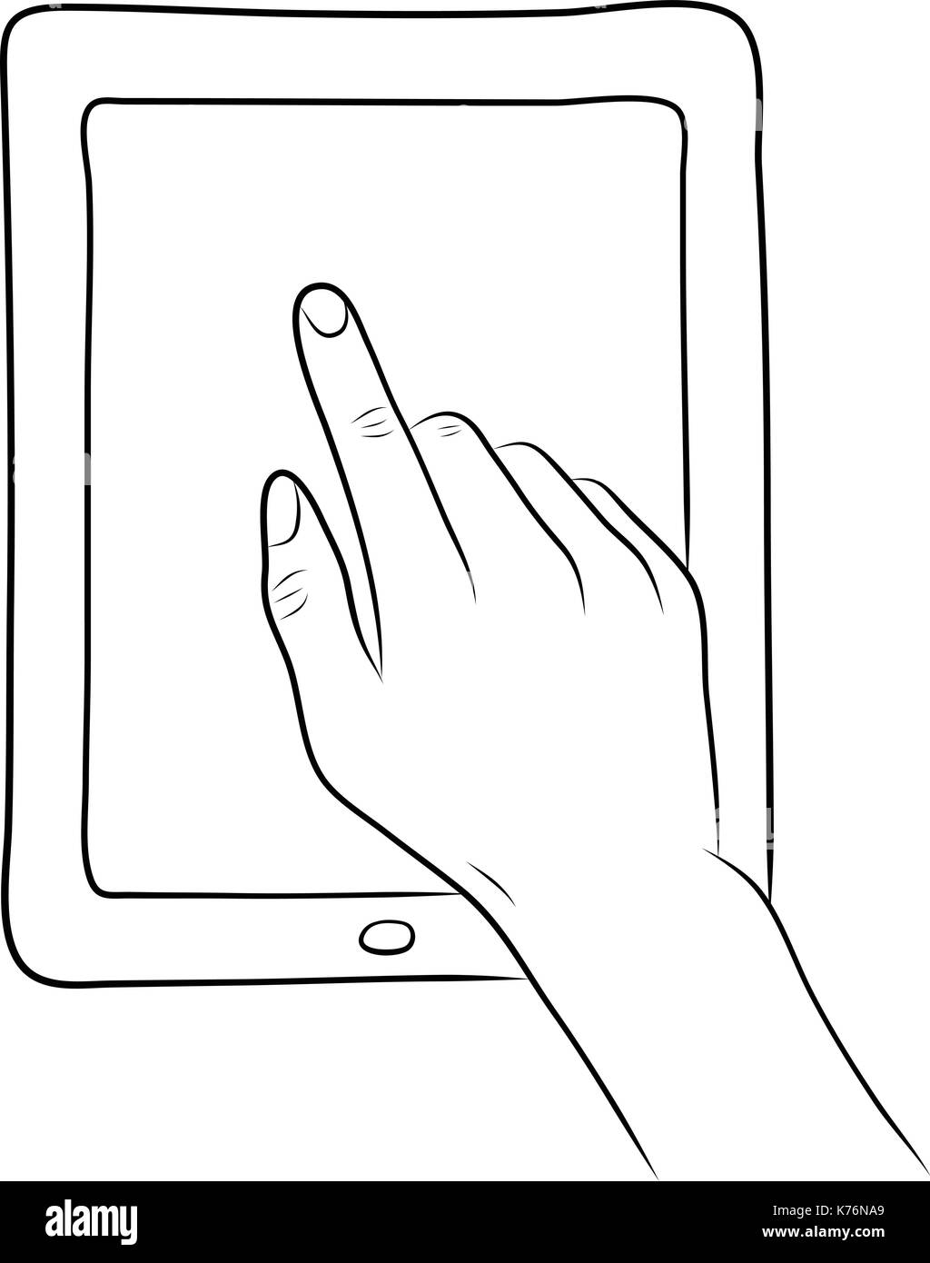 Sensory screen Stock Vector Images - Alamy