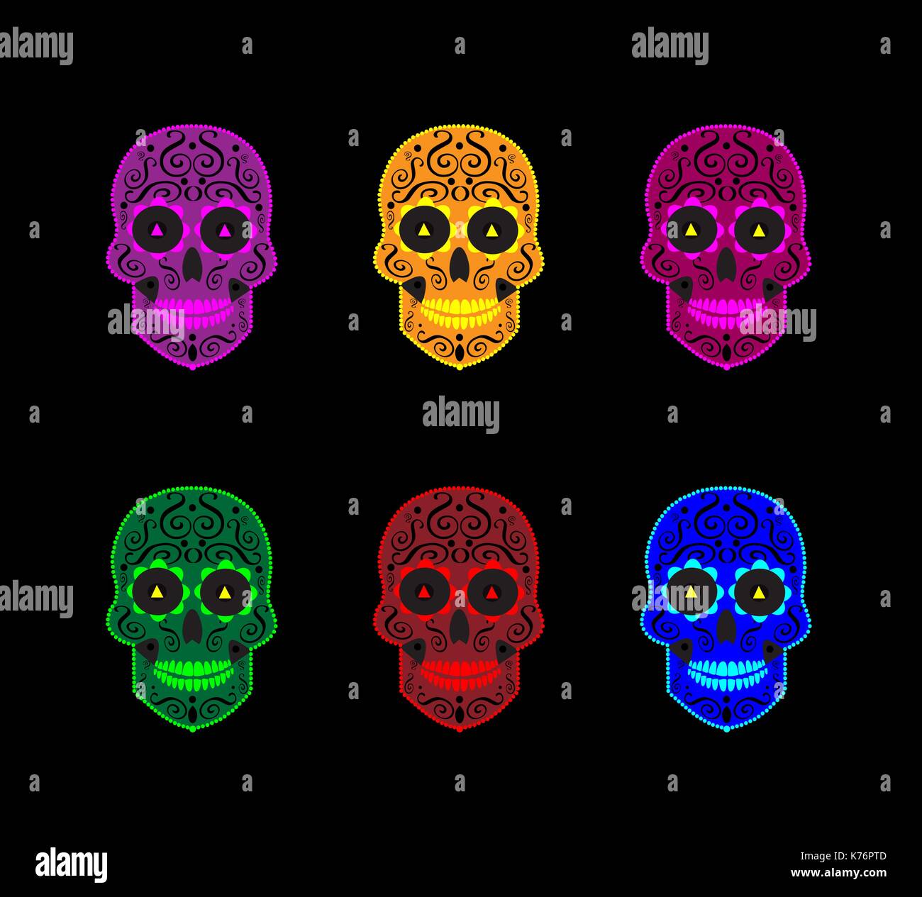 Gothic horror religion art Stock Vector Images - Alamy