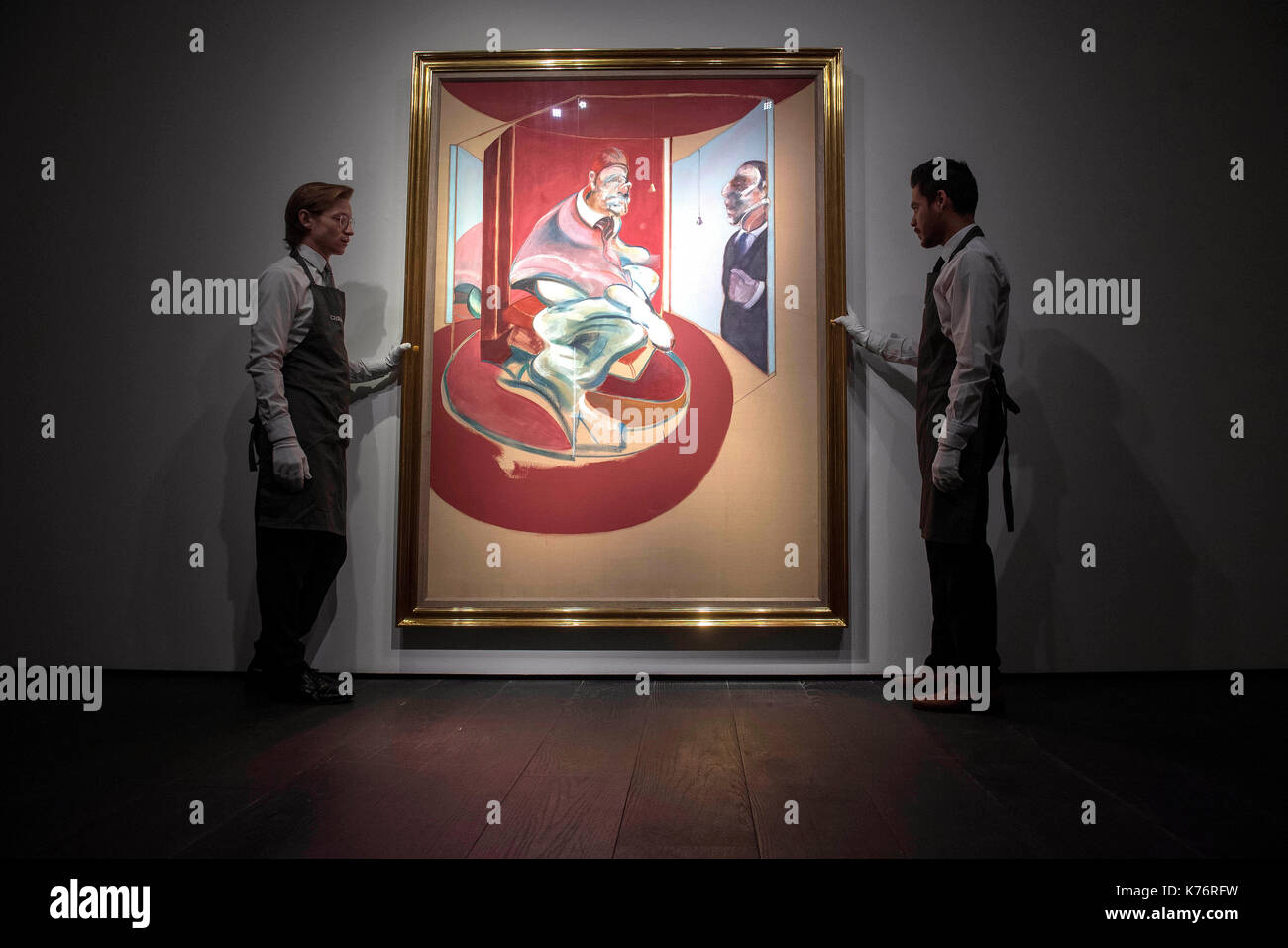 Study of red pope 1962 2nd version 1971 hi-res stock photography and ...