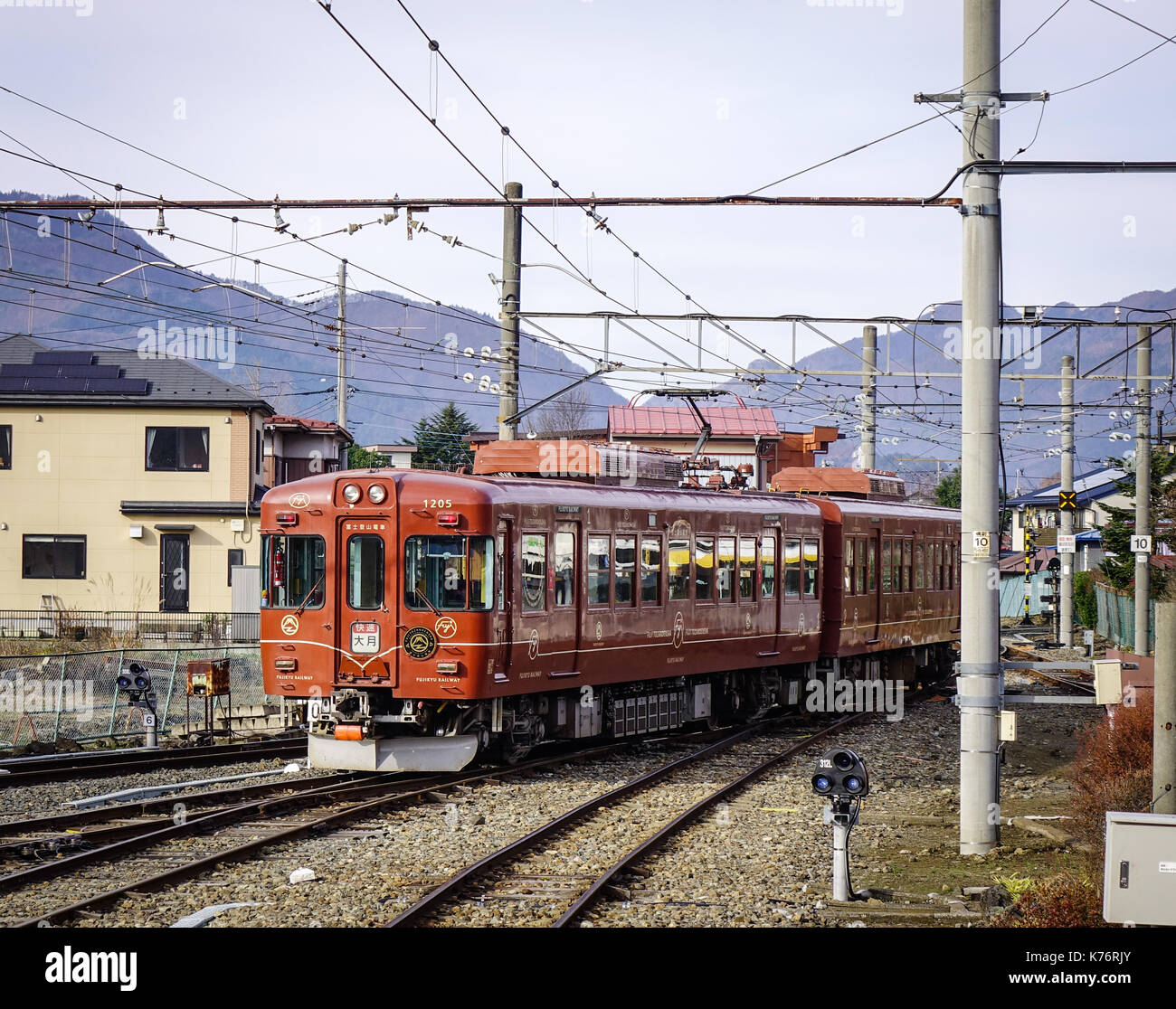 Fujikyu commuter train hi-res stock photography and images - Alamy