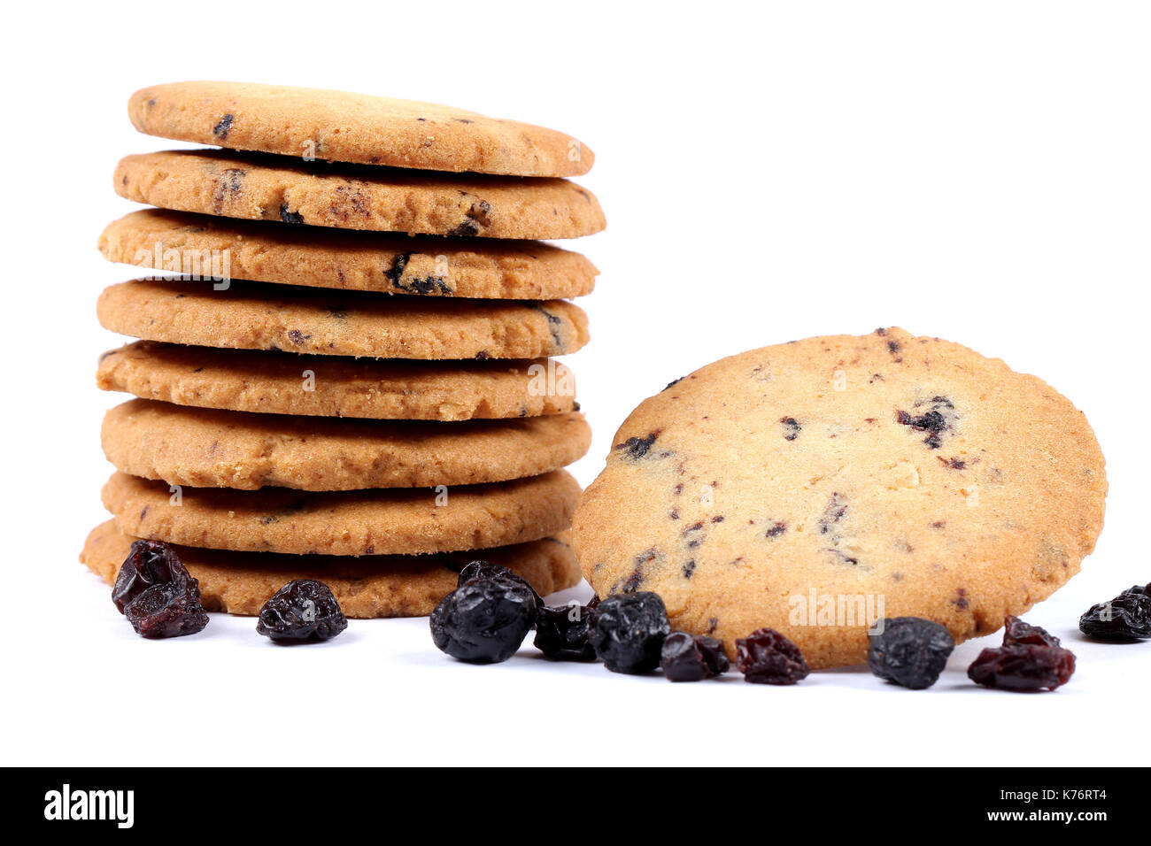 blueberry cookies with blueberry, berry cookies, cookies Stock Photo ...