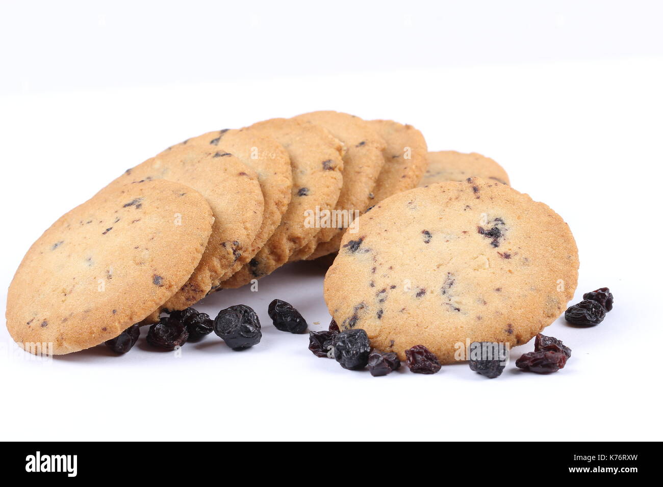 blueberry cookies with blueberry, berry cookies, cookies Stock Photo ...
