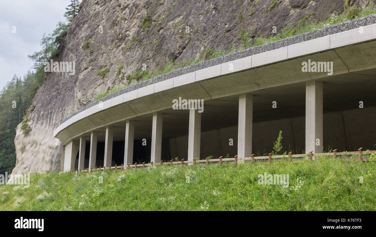 Alpine pathway in southern Austria - Nauders, Tirol Stock Photo - Alamy