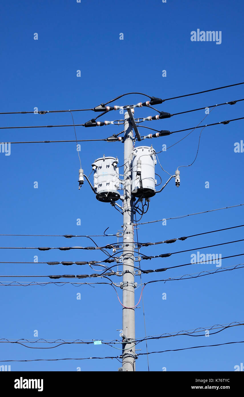 Electricity pylon japan hi-res stock photography and images - Alamy