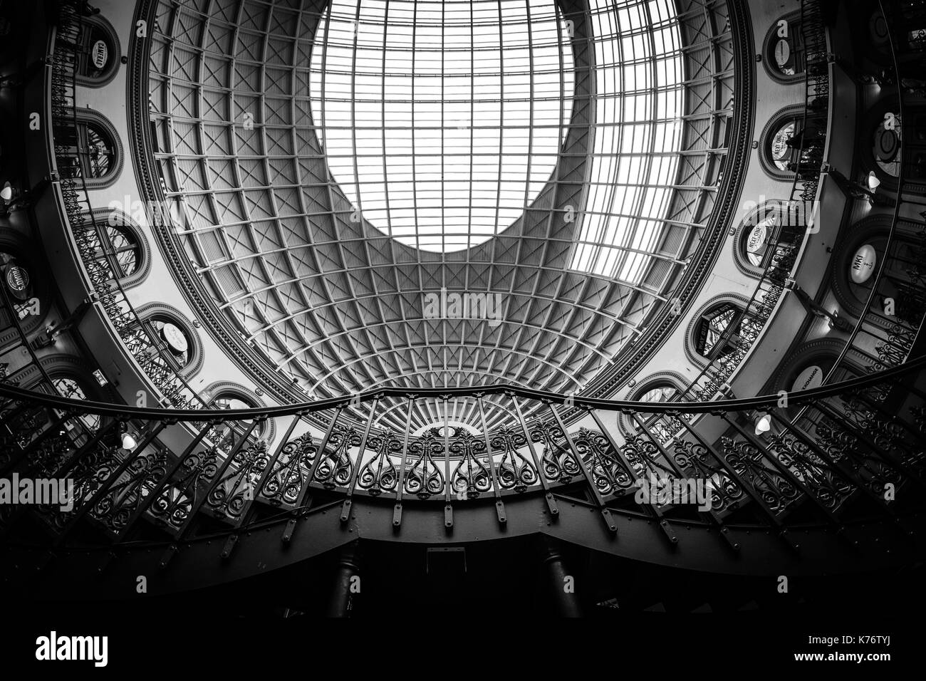 Inside The Corn Exchange, Leeds, West Yorkshire, England Stock Photo ...