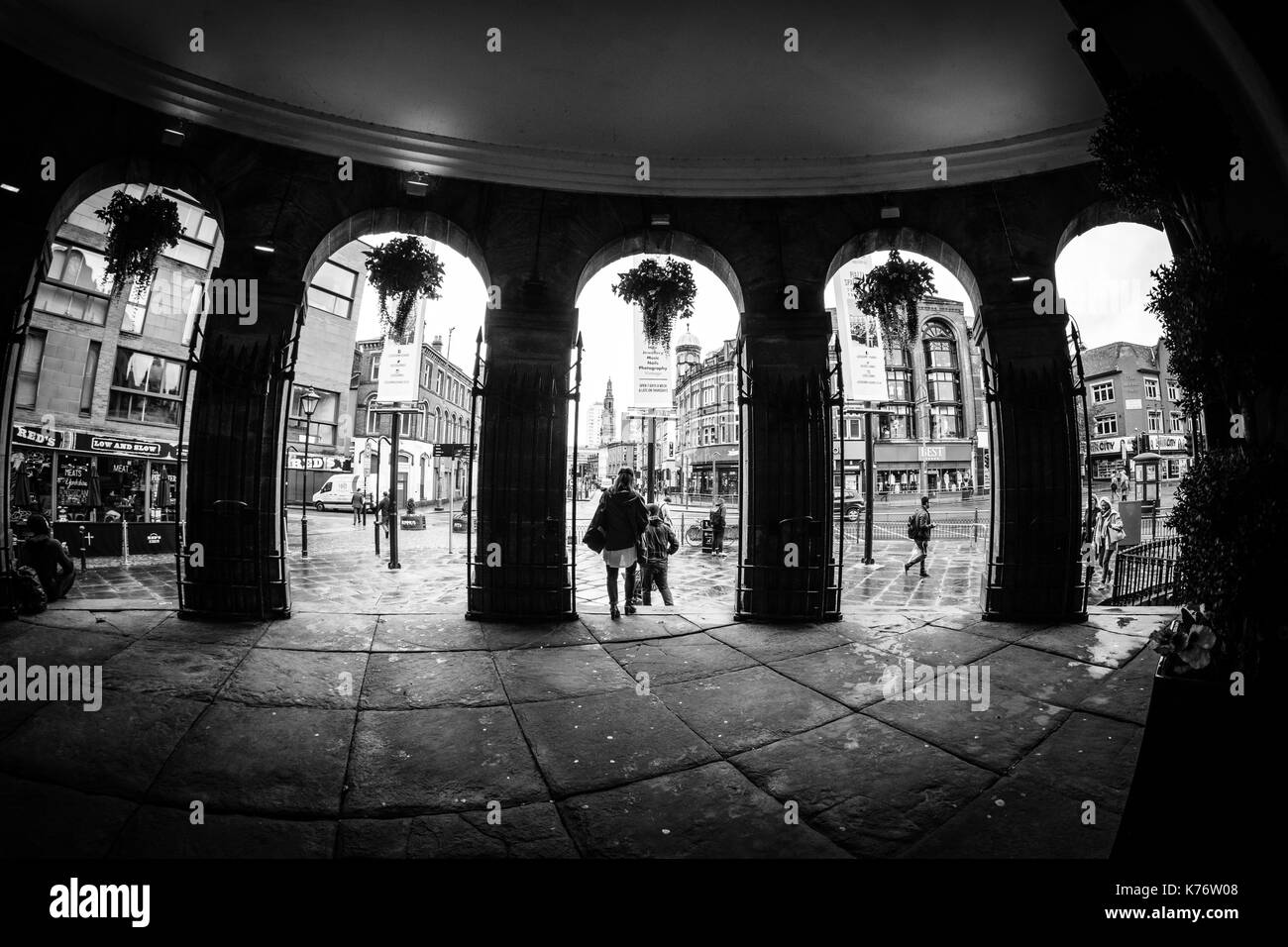 Leeds architectural heritage Black and White Stock Photos & Images - Alamy