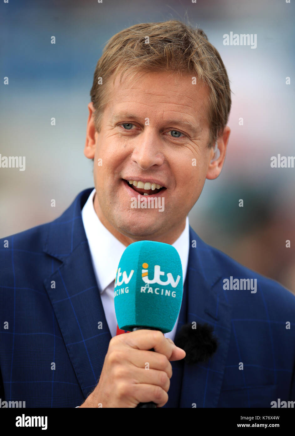Ed Chamberlin, ITV Racing presenter Stock Photo - Alamy