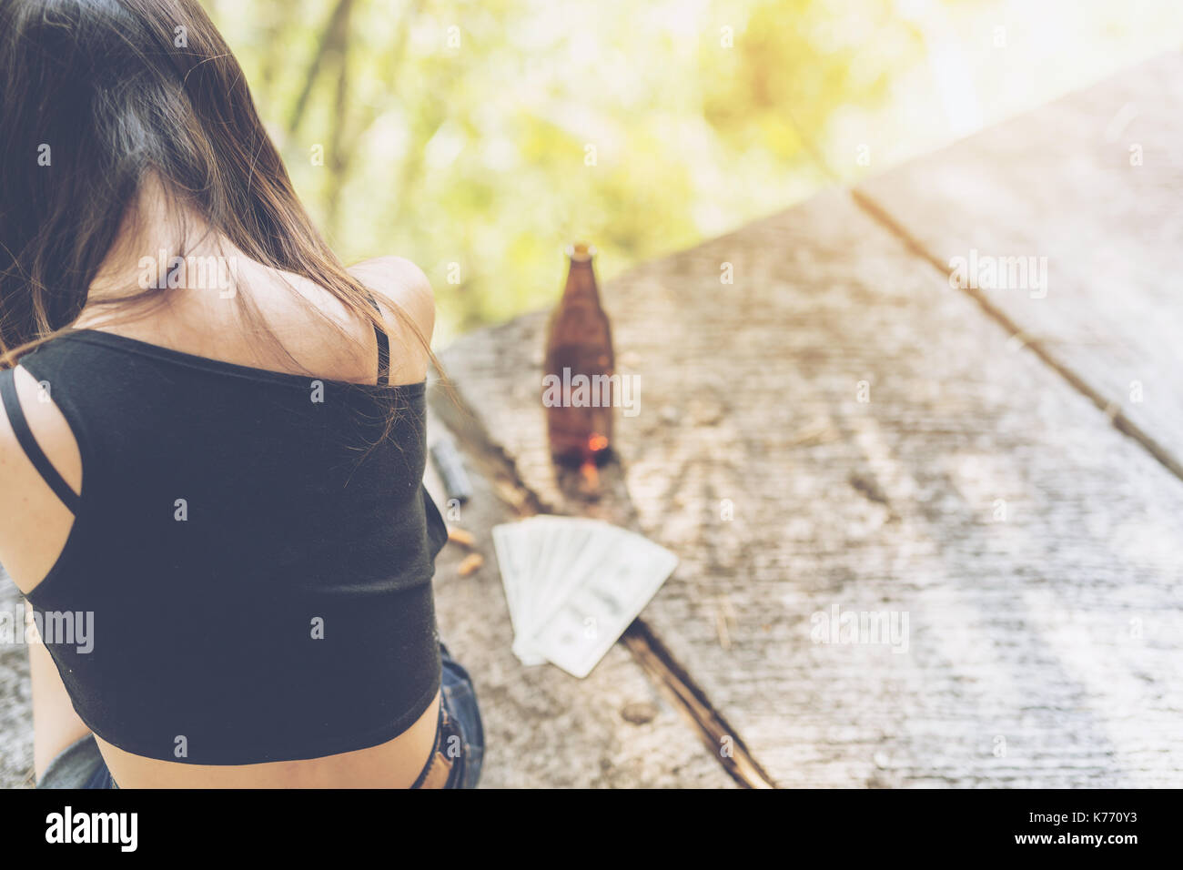 Alcoholism hi-res stock photography and images - Alamy